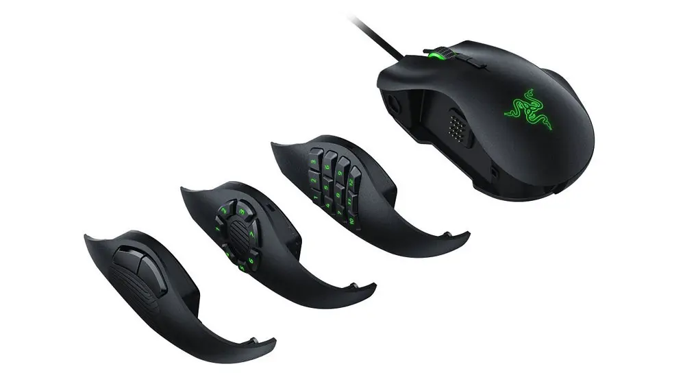 RAZER Gejmerski miš Naga Trinity crni