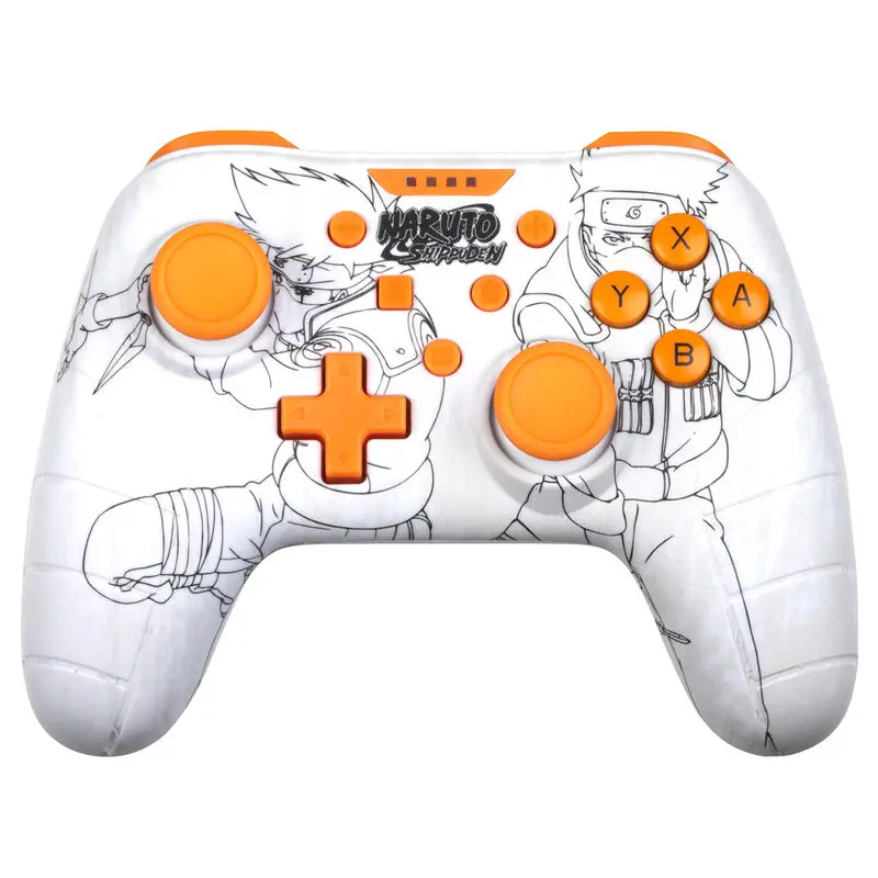 KONIX Gamepad džojstik Naruto Shippuden Wired Controller Kakashi belo-narandžasti