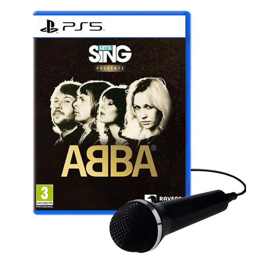 RAVENSCOURT Igrica PS5 Let's Sing: ABBA - Single Mic Bundle