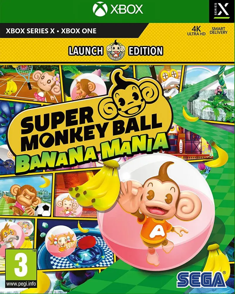 SEGA Igrica XBOX ONE XSX Super Monkey Ball - Banana Mania - Launch Edition