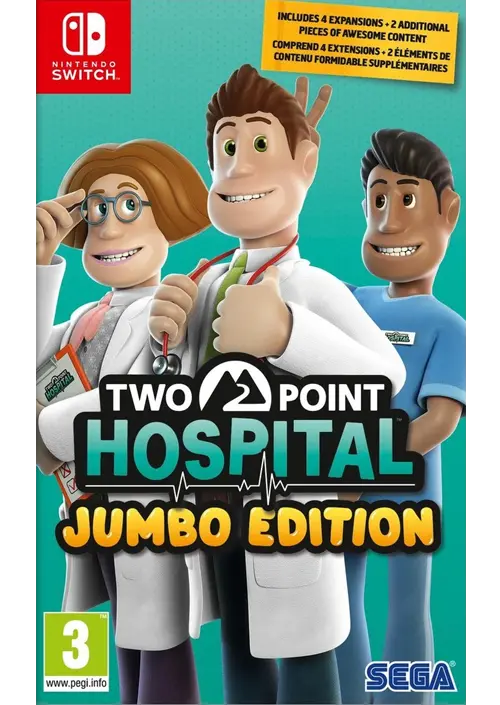 SEGA Igrica Switch Two Point Hospital - Jumbo Edition