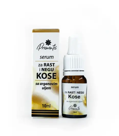 PROMONTIS Serum za rast i negu kose sa arganovim uljem i ruzmarinom 10ml