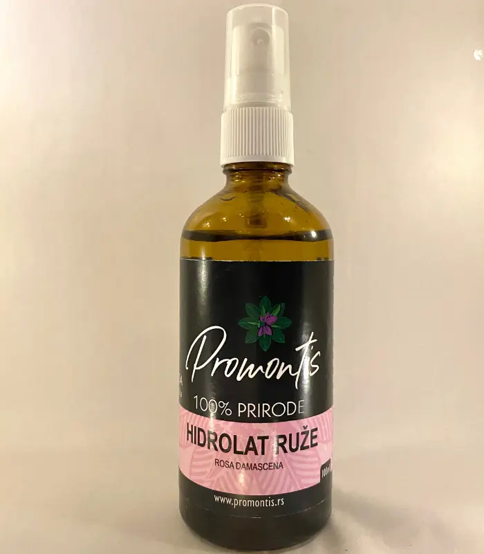 PROMONTIS Hidrolat ruže (Rosa damascena) 100ml