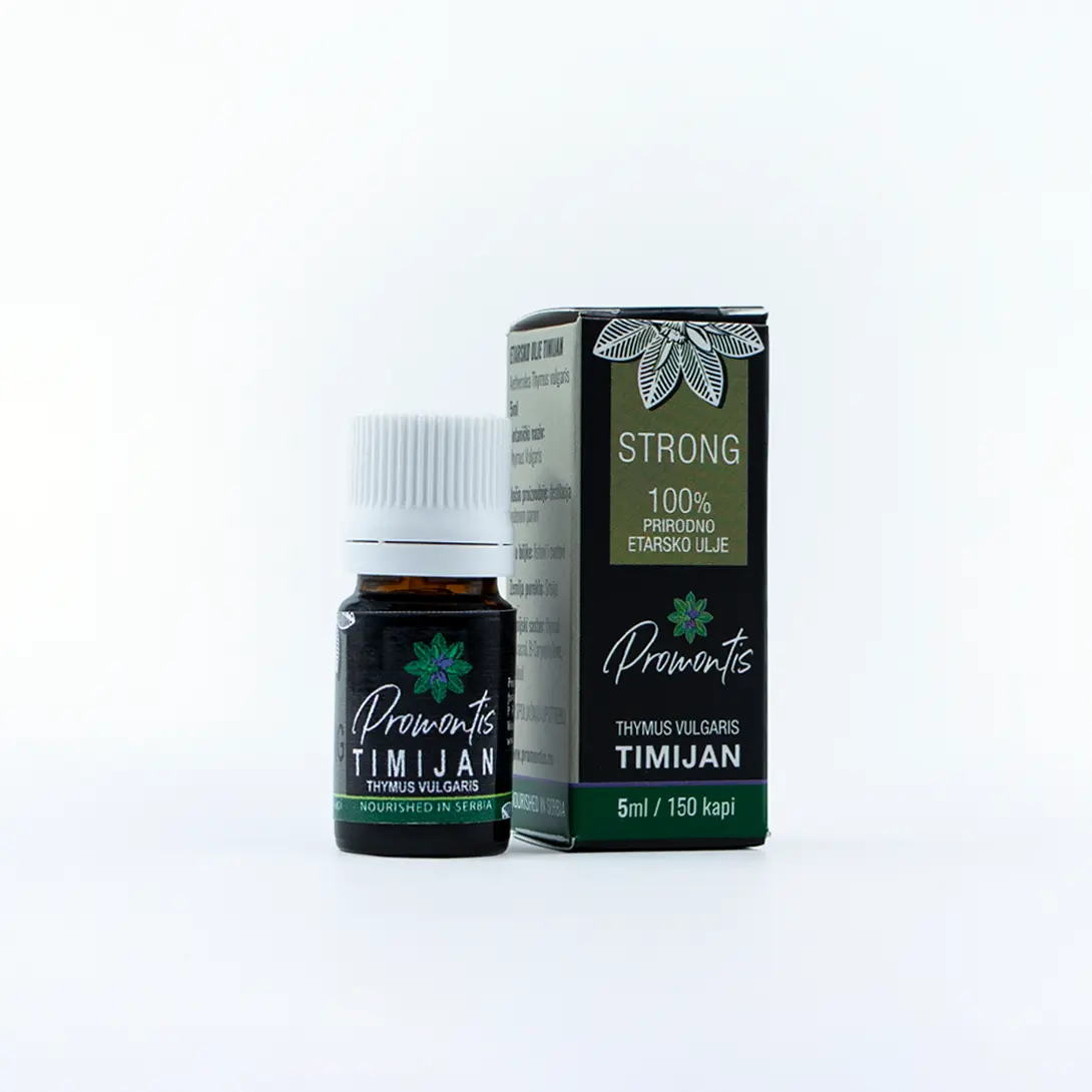 PROMONTIS Eterično ulje timijana (Thymus vulgaris) 5ml