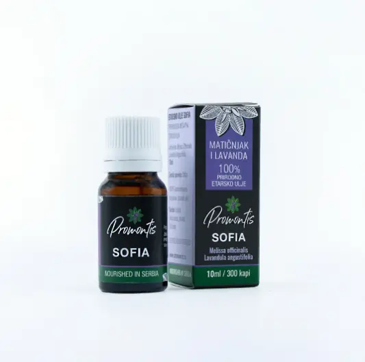 PROMONTIS SOFIA - blend eteričnih ulja (matičnjak, lavanda) 10ml