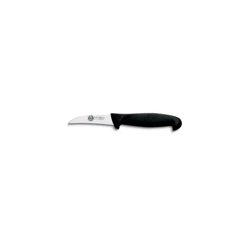 AUSONIA Nož za ljuštenje Chef Master 7cm crni