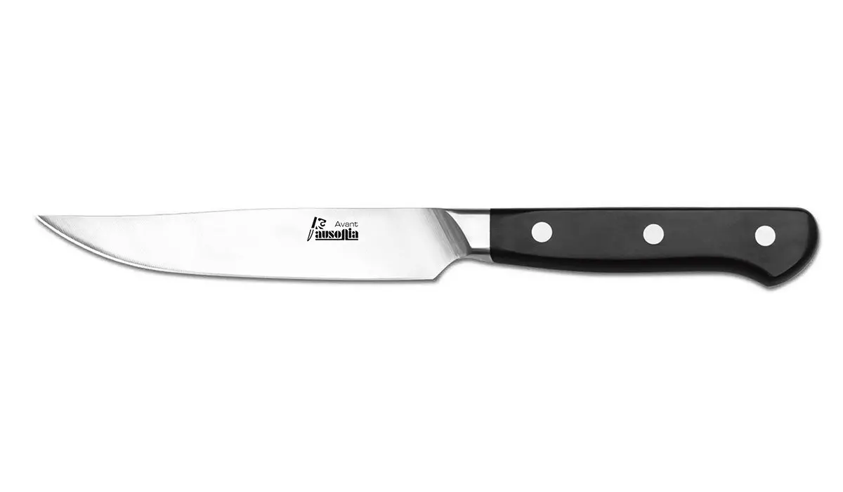 AUSONIA Nož za odreske Avant 13cm crni