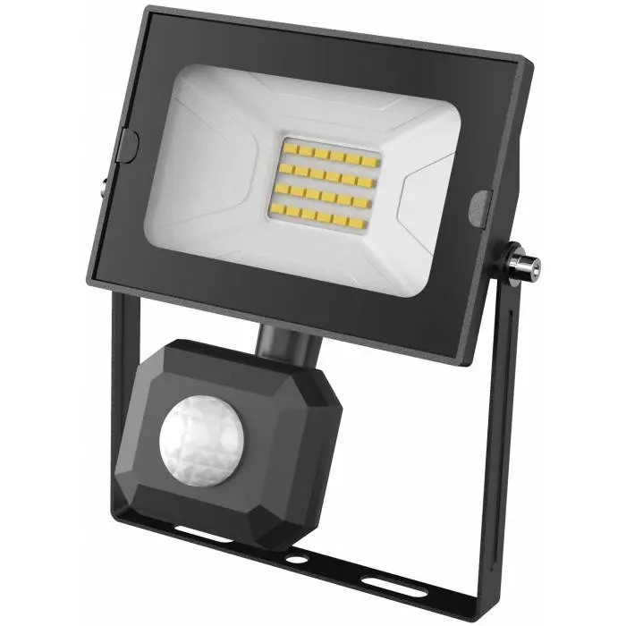 AVIDE Reflektor sa senzorom Slim PIR LED SMD 4K 20W crni