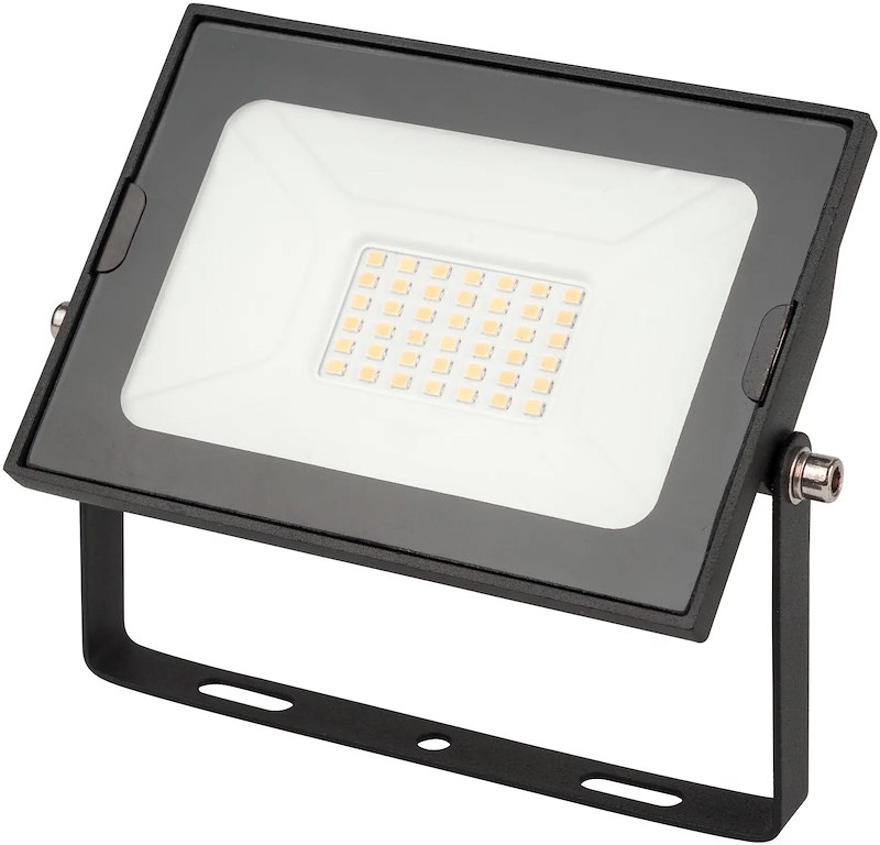 AVIDE Reflektor Slim LED SMD 6K 30W crni