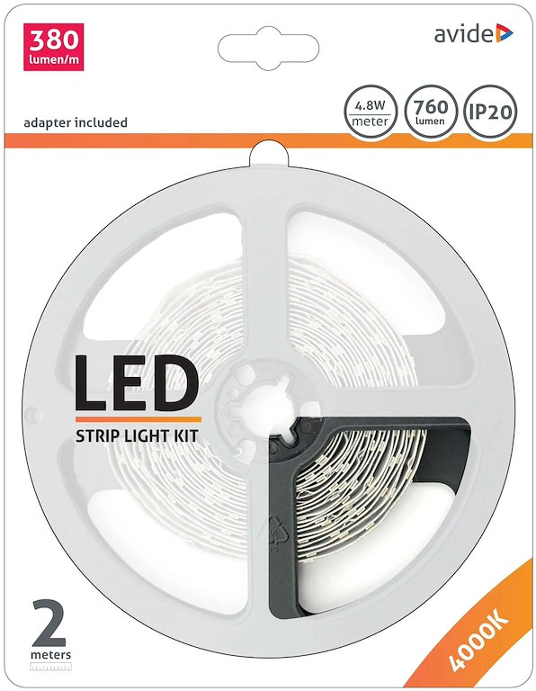 AVIDE Traka LED SMD 2m 4.8W