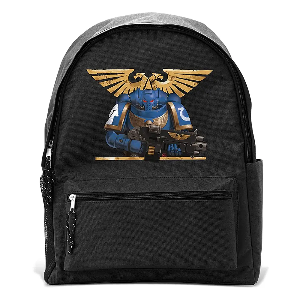 ABYSTYLE Ranac Warhammer 40 000 Ultramarine Backpack crni