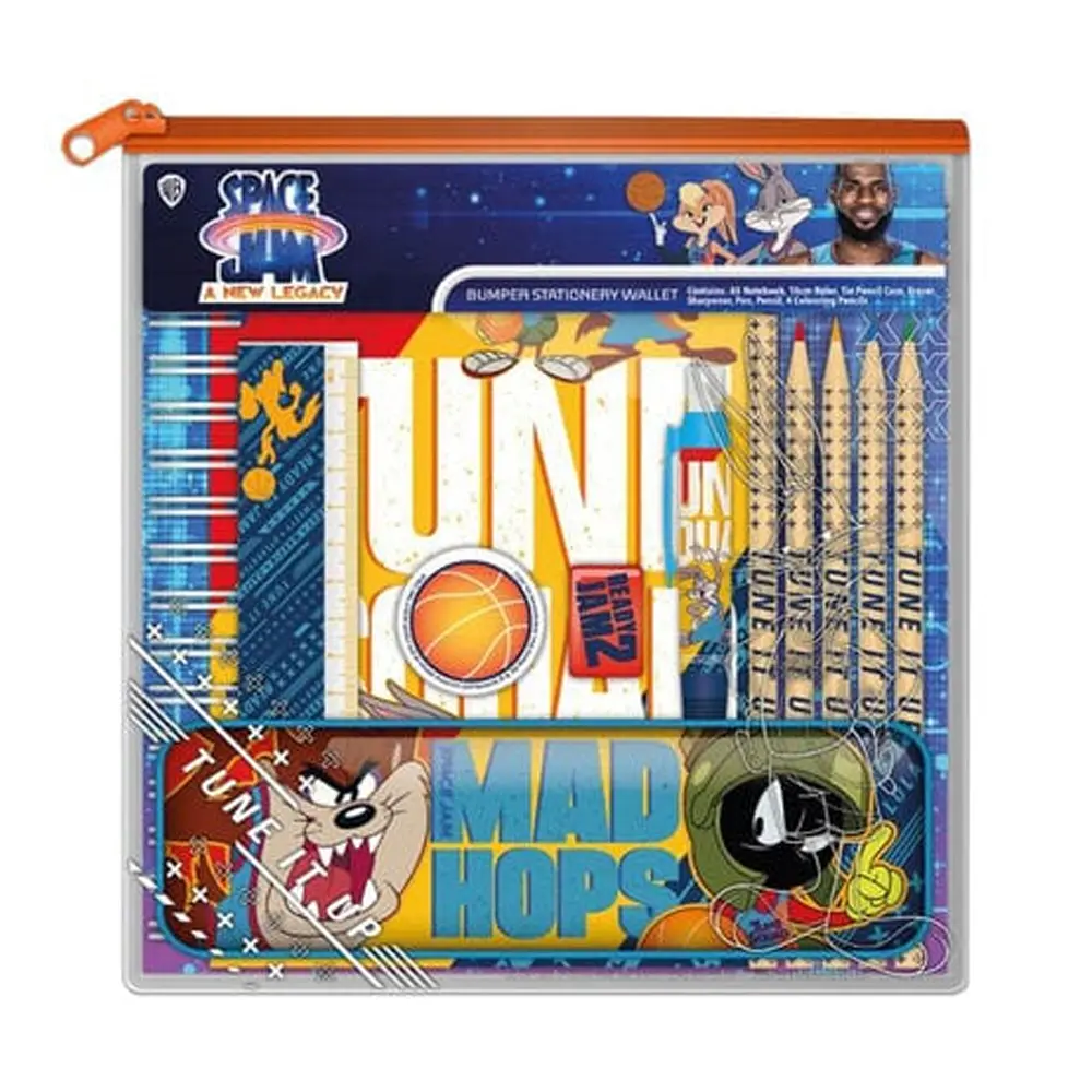 BLUE SKY Školski set Space Jam Bumper Stationery (Square)