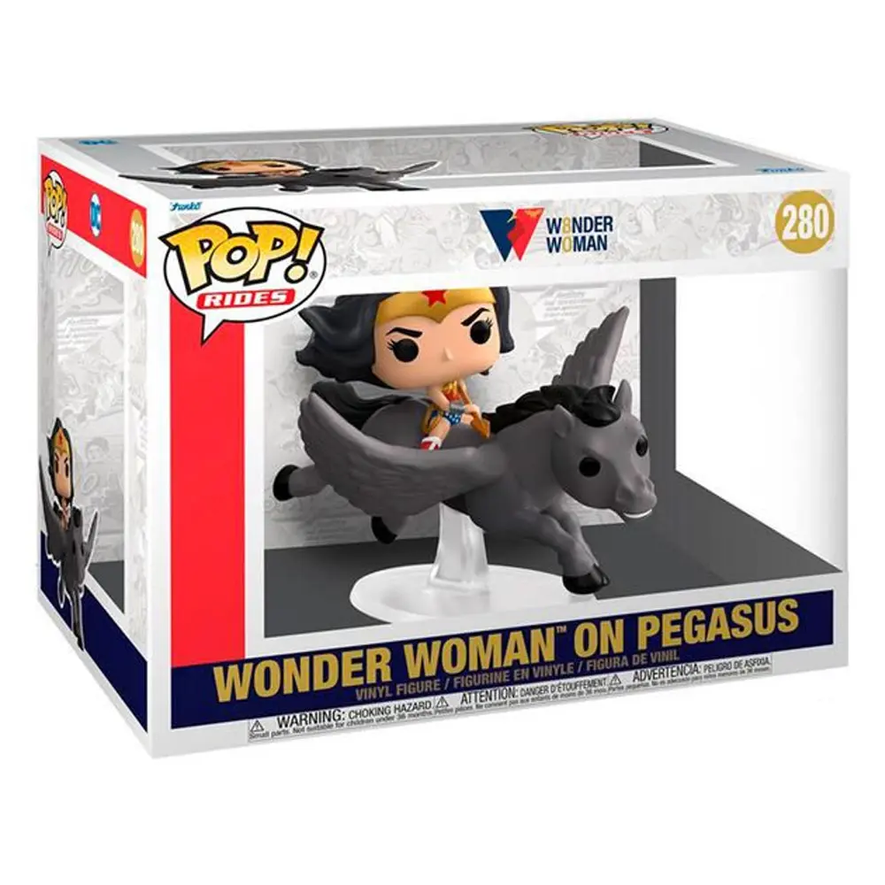 FUNKO Figura WW 80th POP! Ride SUPDLX - WW On Pegasus