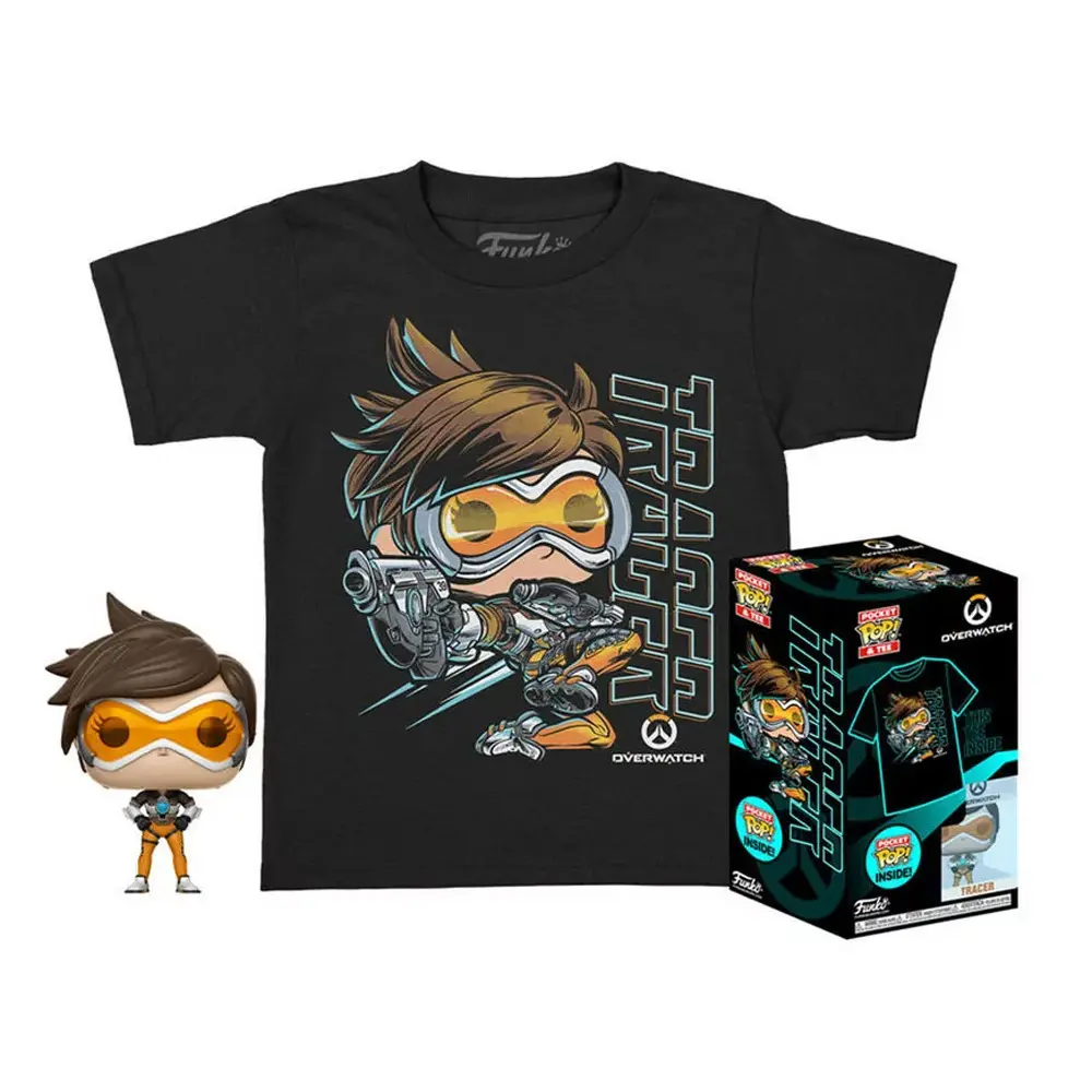 FUNKO Set figurica + majica PKT POP&Tee: Ovewatch - Tracer (KD)