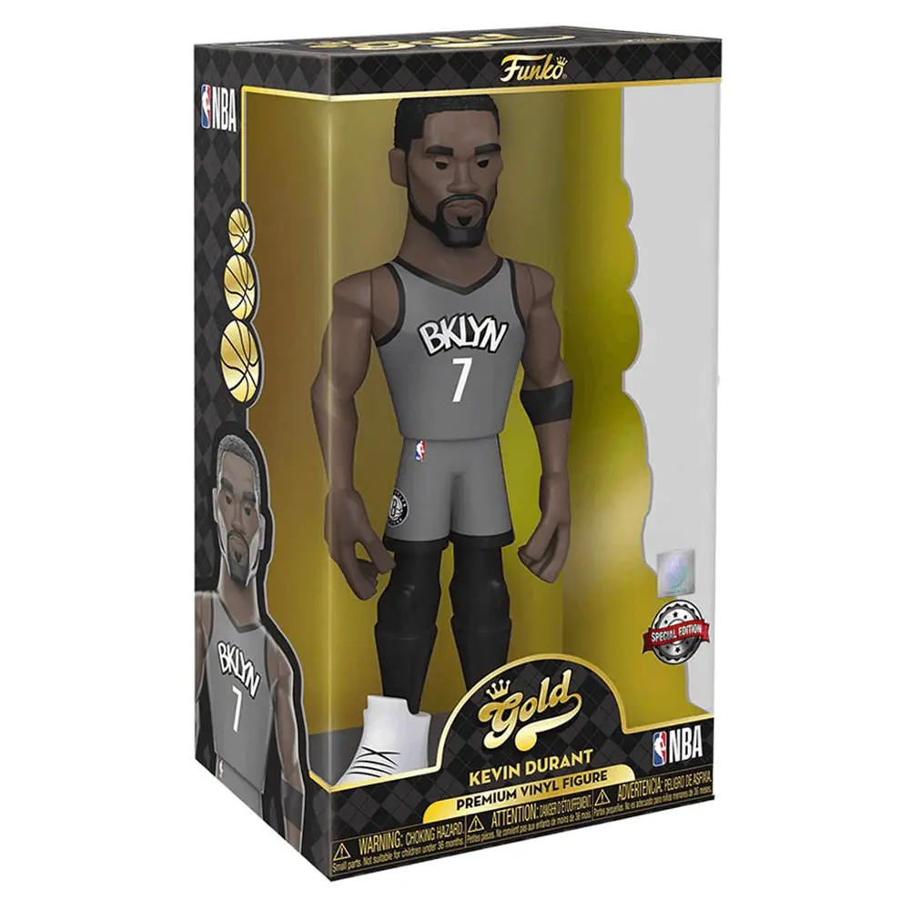 FUNKO Figura NBA Nets Gold 12" Kevin Durant