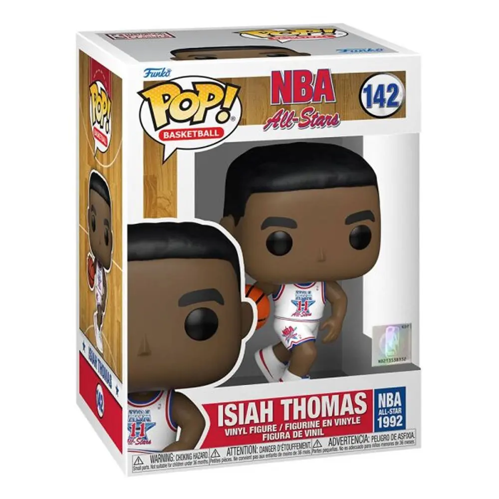 FUNKO Figura NBA Legends POP! - Isiah Thomas (White All Star Uni 1992)