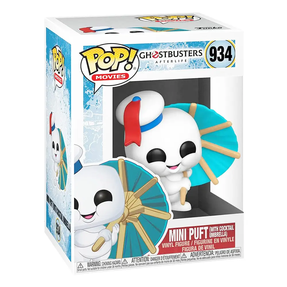 FUNKO Figura POP Movies: Ghostbusters Afterlife - Mini Puft W/ Cocktail Umbrella