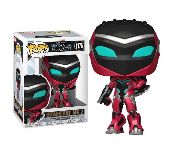 FUNKO Figura Pop: Marvel - Black Panter - Iron Heart Mk 2