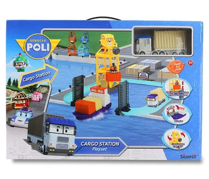 ROBOCAR POLY Set za igru garaža