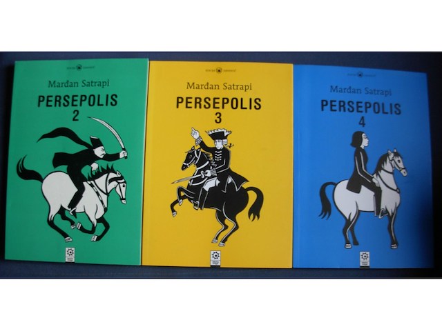 PERSEPOLIS br 2, 3, 4 - Marđan Satrapi