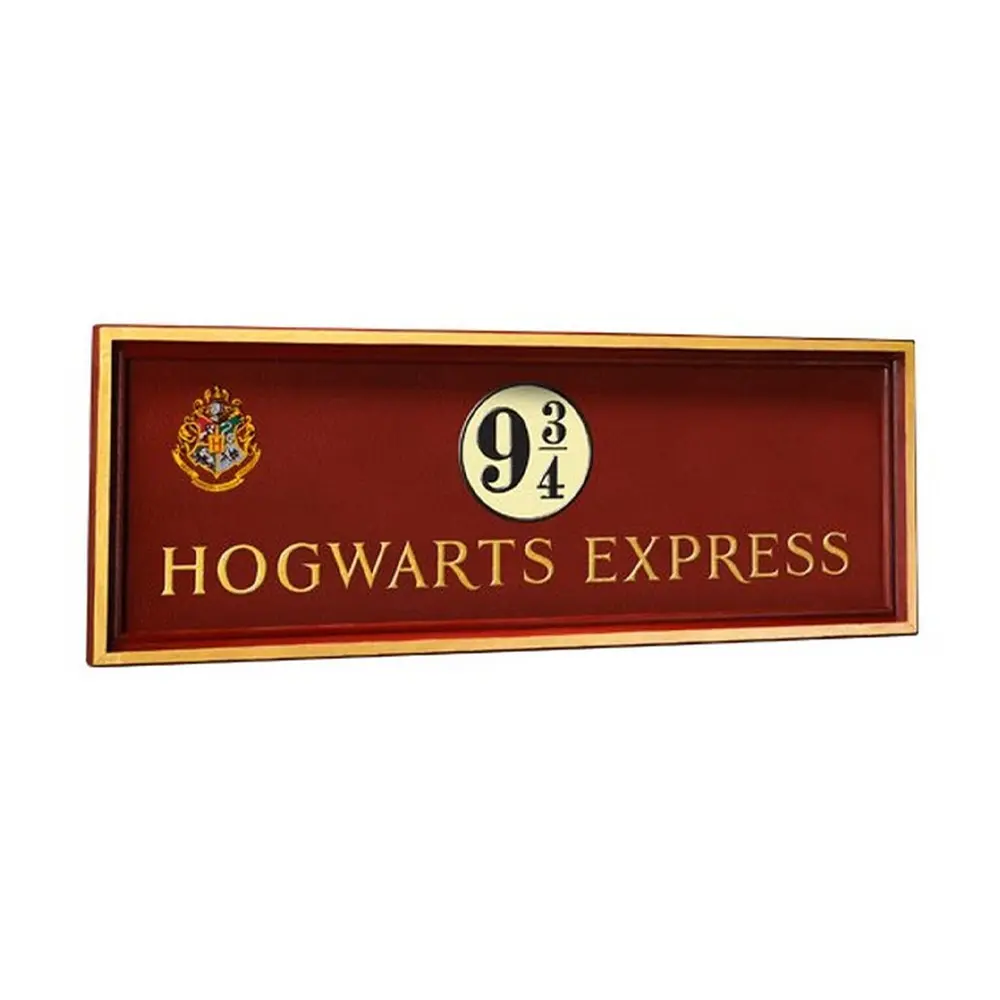 NOBLE COLLECTION Replika znaka Harry Potter Hogwarts 9 3/4 Sign