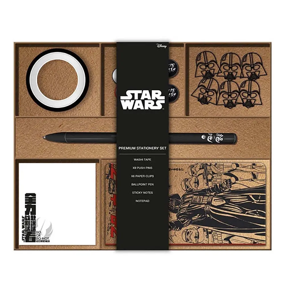 PYRAMID INTERNATIONAL Kancelarijski set Star Wars Japanese Social Stationery