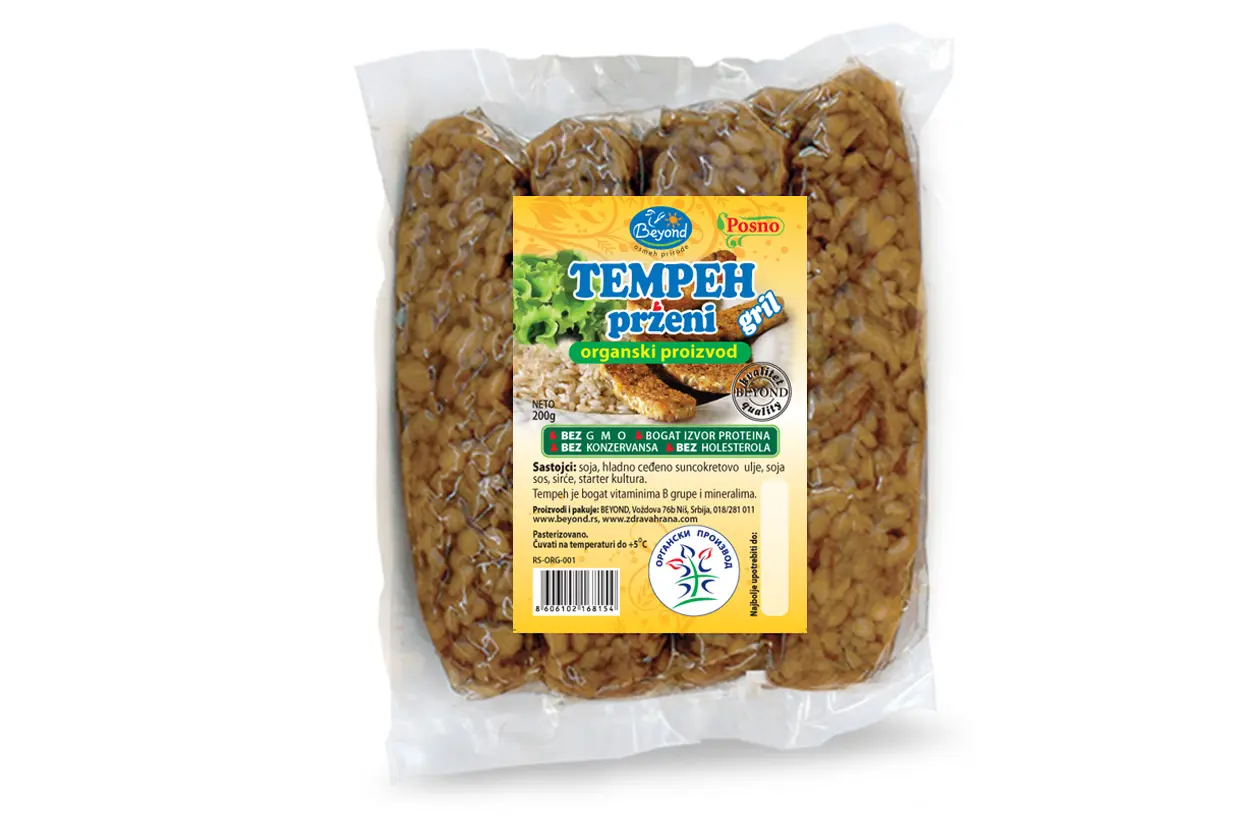 BEYOND Sirovi tempeh organski sertifikovani 200g