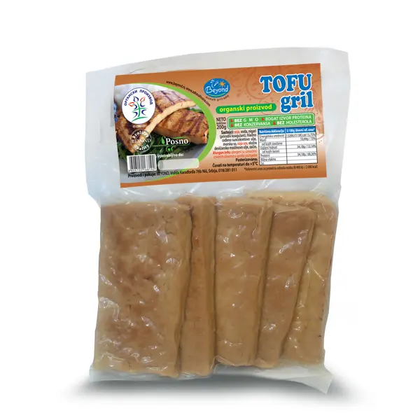 BEYOND Grilovani tofu sir organski sertikovani 200g