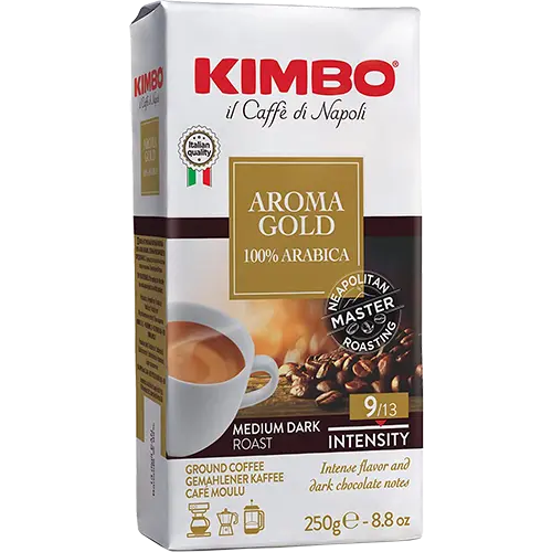 KIMBO Mlevena kafa Gold 100% Arabika 250g