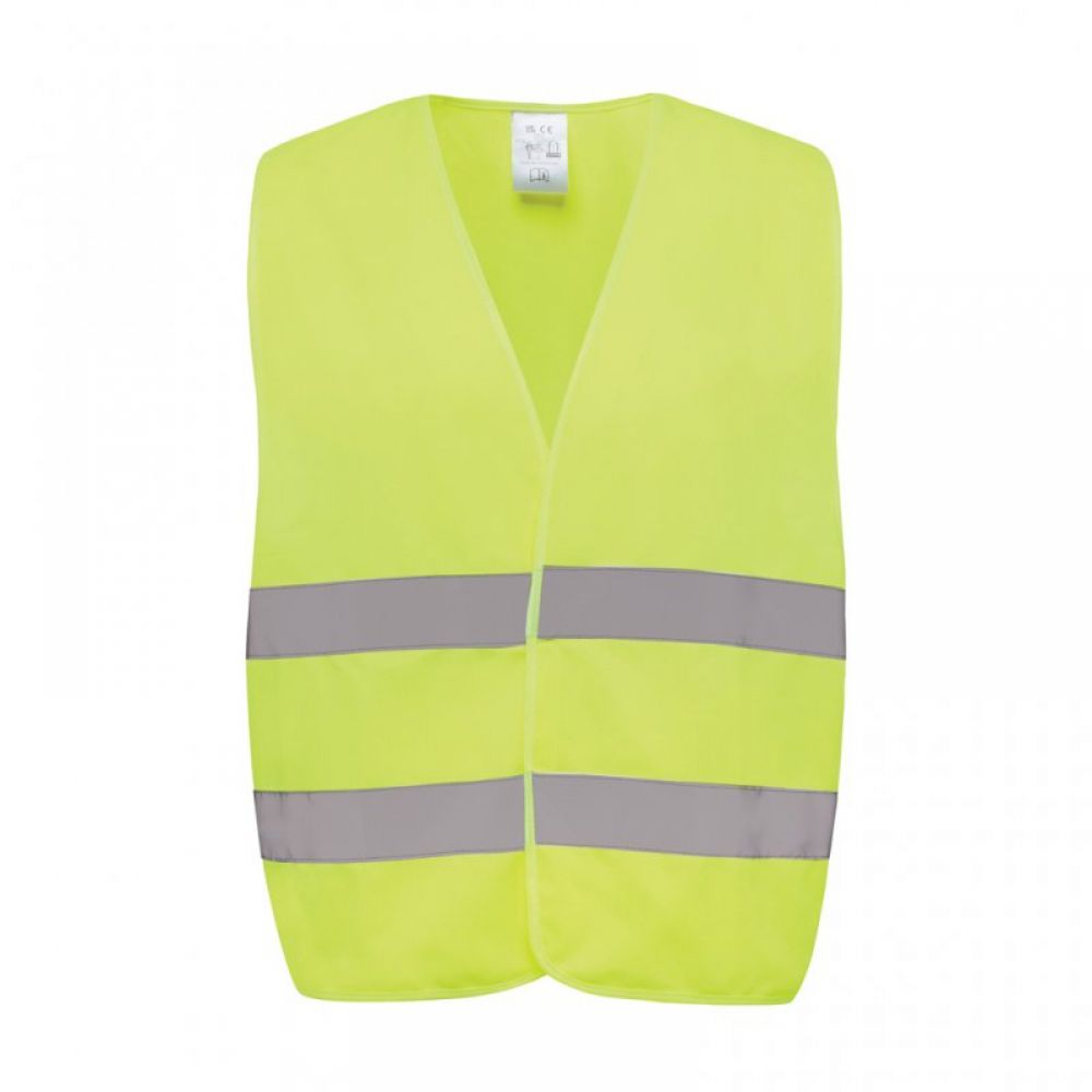 GRS recycled PET high-visibility safety vest