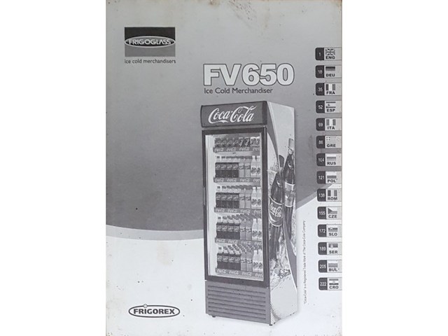 Uputstvo Za Rashladnu Vitrinu `FRIGOREX` FV-650