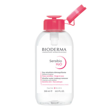 Bioderma Sensibio H2O Micelarna voda sa pumpicom, 500 ml