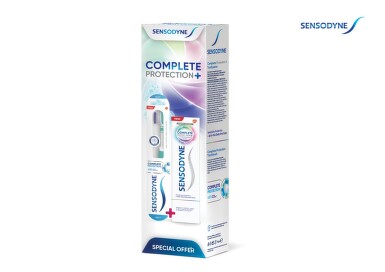 Sensodyne Complete Protection Pasta za zube, 75 ml + Četkica za zube GRATIS