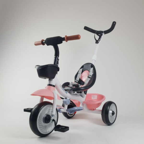 Tricikl MERIT, Playtime, bez tende, mod.429 Roze