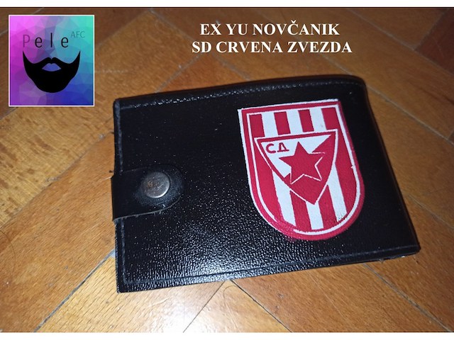 EX YU novcanik SD Crvena Zvezda + sezonska karta 1987.