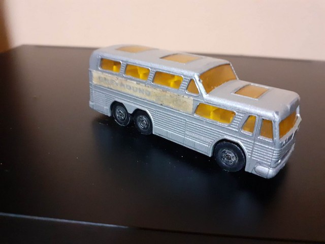 COACH GREYHOUND  BUS- MATCHBOX