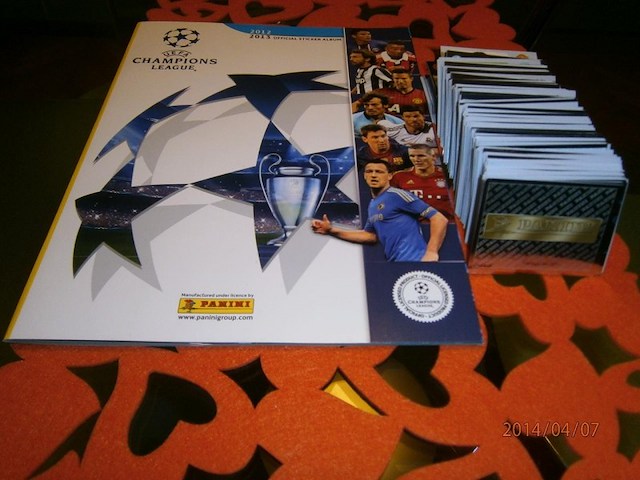 CHAMPIONS LEAGUE 12/13  10 SLICICA PO IZBORU