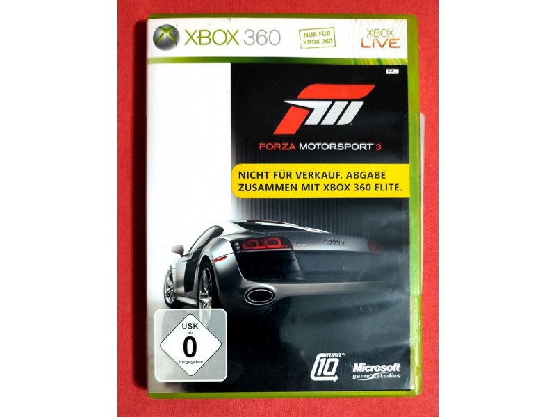 Forza MotorSport 3 2xcd / XBox 360 Originalna Igra