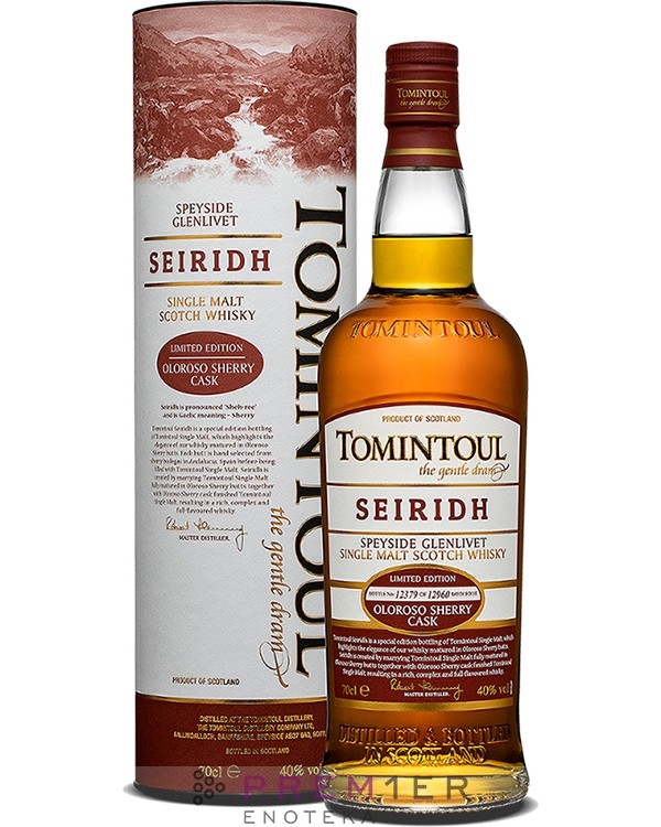 Tomintoul Seiridh Single Malt 0.70l