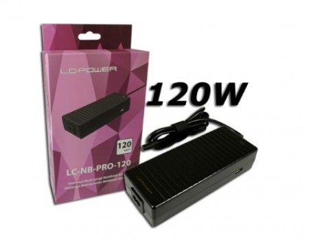 NB ADAPTER LC Power LC-NB-PRO-120 120W 18.5-20V/6-6.48A 10 Adaptera USB-A 5V/2.4A