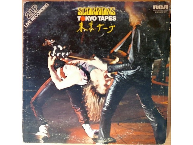 2LP SCORPIONS - Tokyo Tapes (1978) 1. USA press, VG-