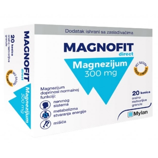 MAGNOFIT DIREKT KESICE 300MG A20
Opis
INFORMACIJE
NALOG
SERVIS
KORISNI LINKOVI