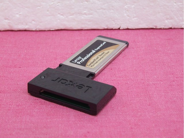 Lexar Compact Flash CF to ExpressCard Adaper+GARANCIJA!