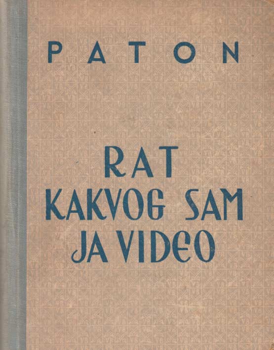 RAT KAKVOG SAM JA VIDEO – Paton