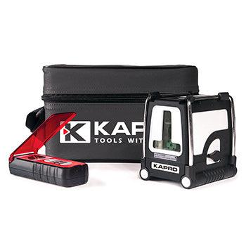 Kapro set - laserski nivelator zeleni 872G + laserski daljinomer K872G363