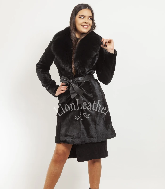 Luxury monton sa prirodnim krzom – Ivana