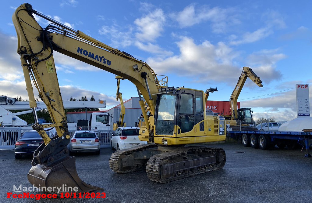 Komatsu PC 160 LC-8 Machine d'origine Française Non accidentée bager guseničar