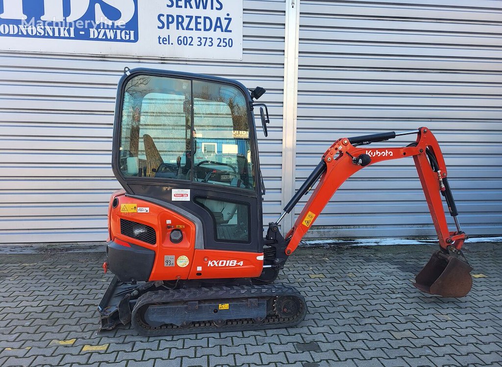 Kubota KX018-4 mini bager