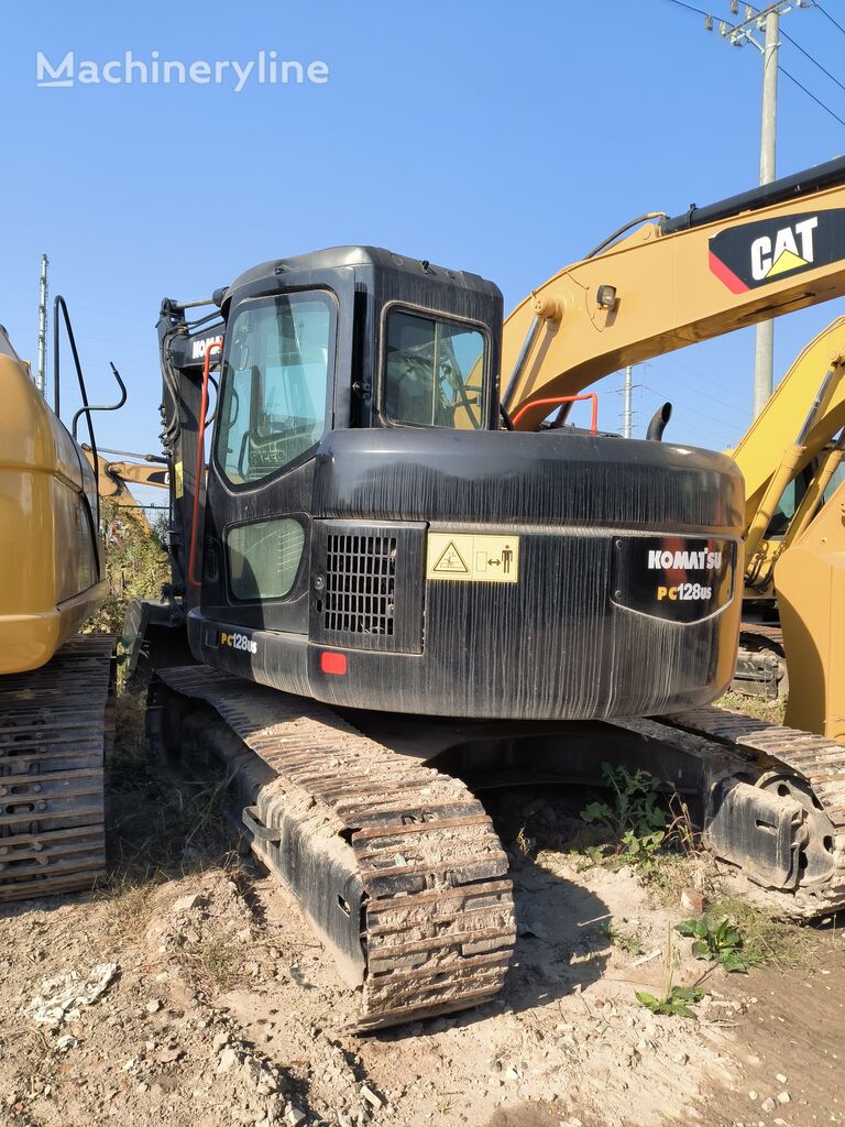 Komatsu used komatsu pc128us original 12.8t excavator bager guseničar