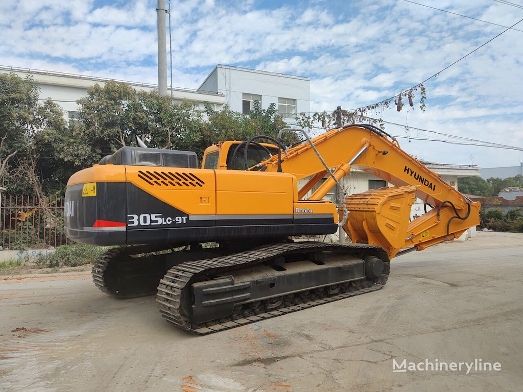 Hyundai used 305lc-9t excavator, hyundai 30.5t excavator bager guseničar